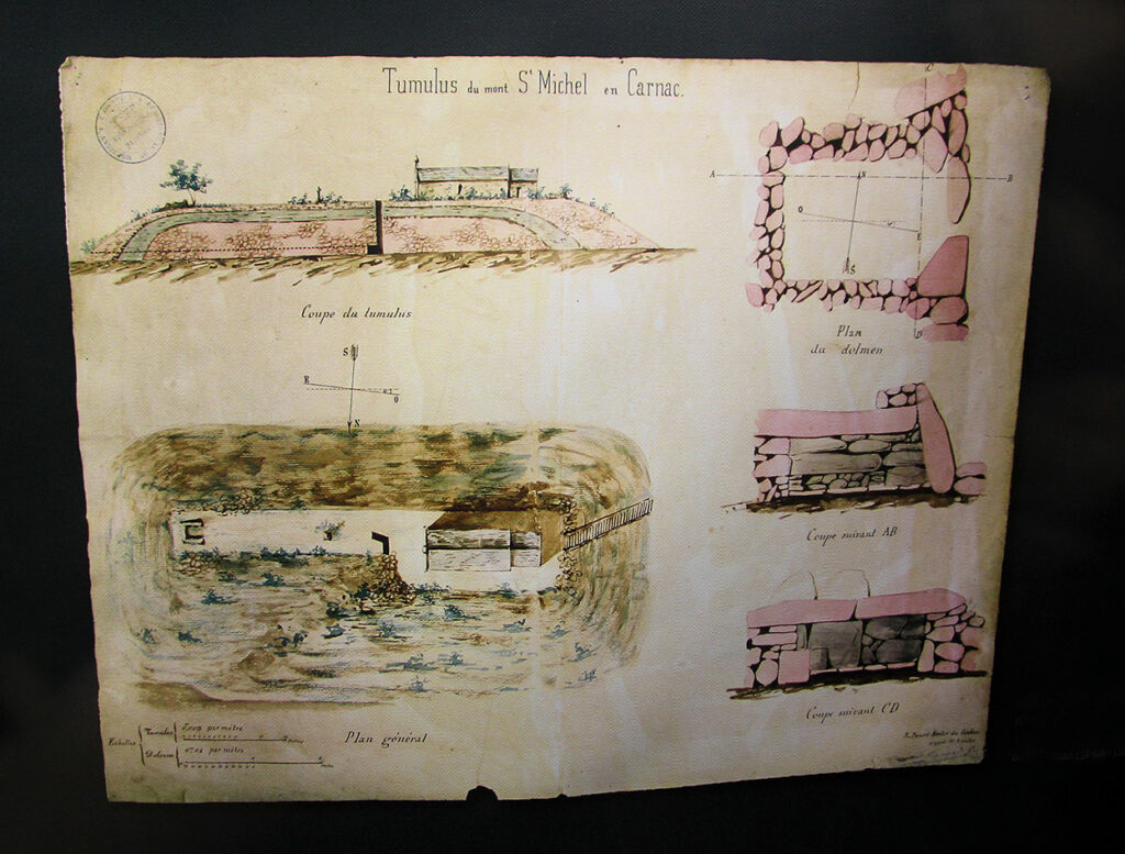 Tumulus Saint-Michel - Hominides