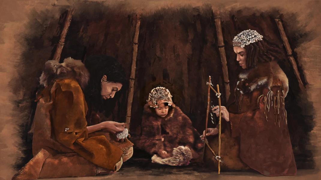 Dames et Princes de la Préhistoire - Hominides