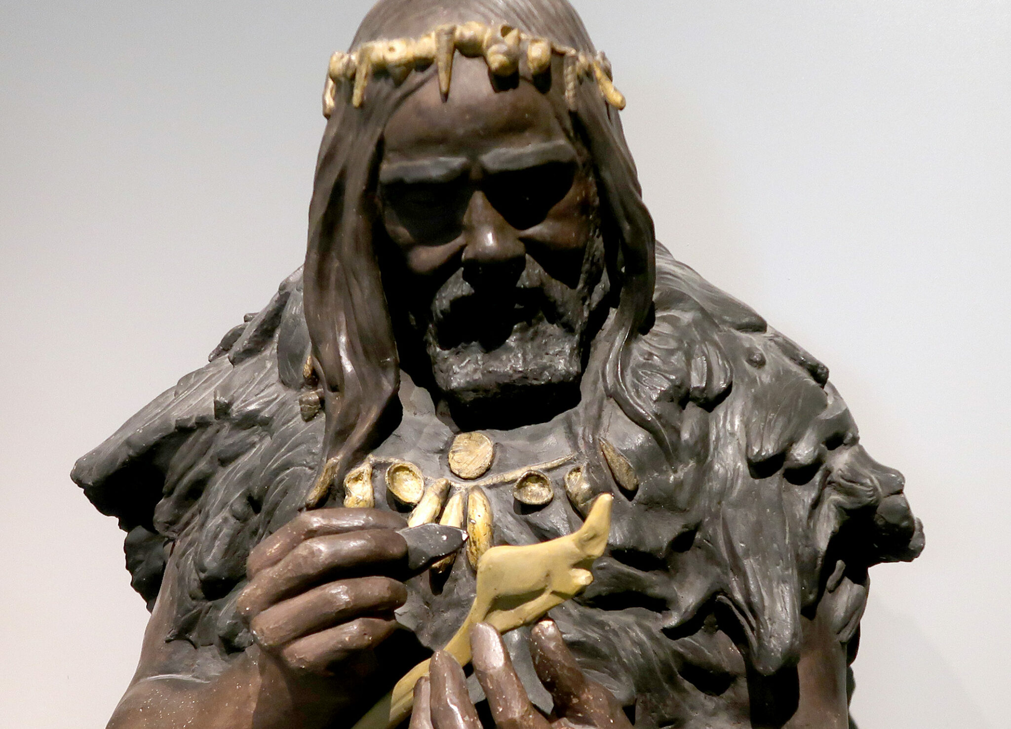 Musée d'Aquitaine - les salles de préhistoire - Hominides