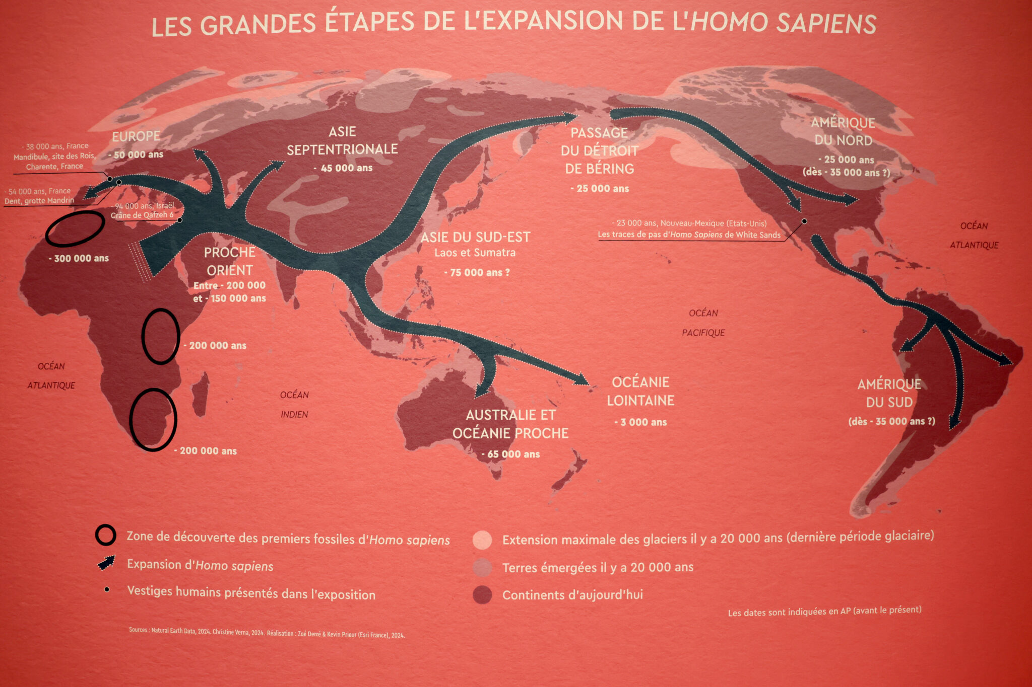 Migrations, une odyssée humaine - Exposition - Hominides