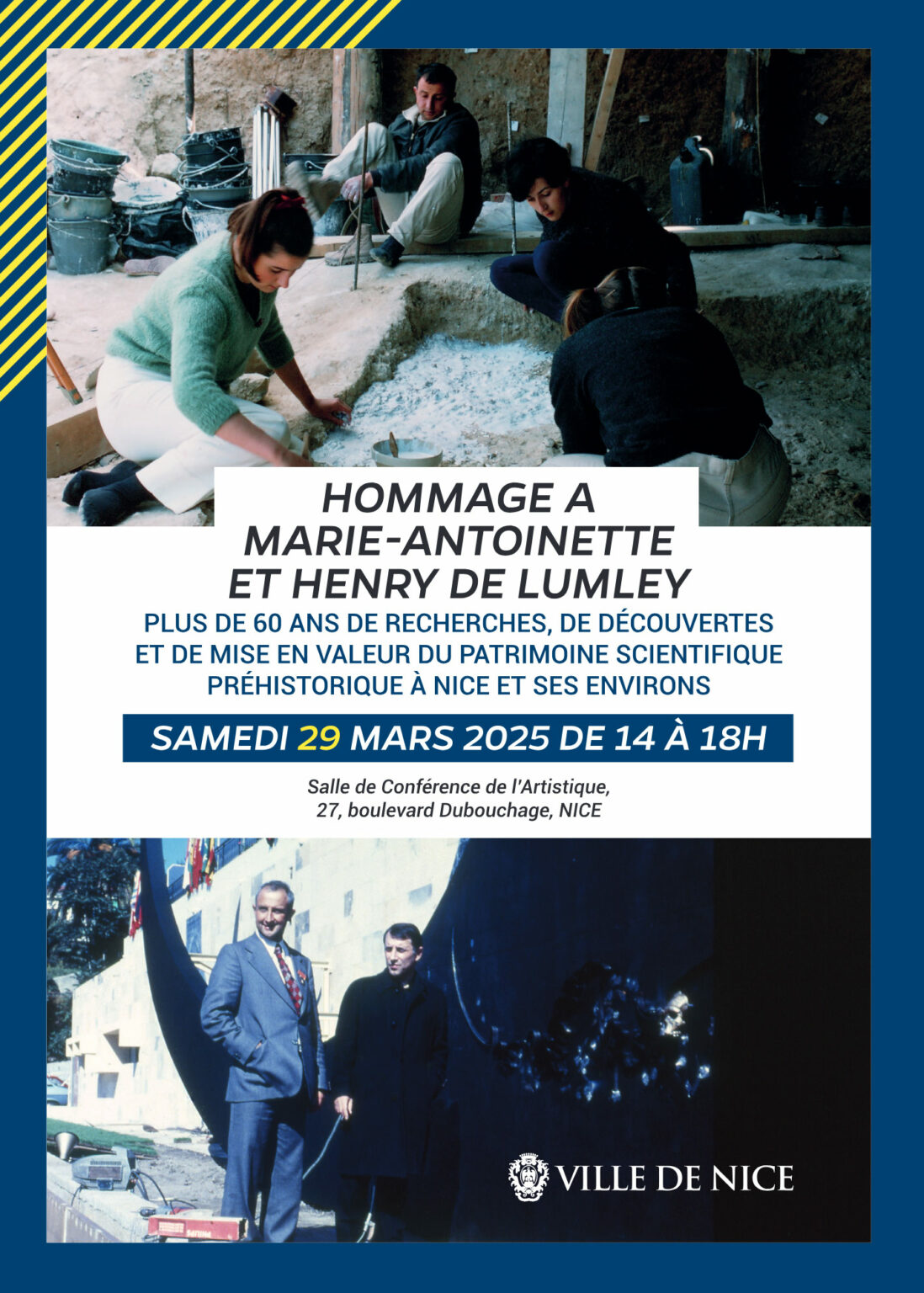 Hommage à Marie-Antoinette et Henry de Lumley - Hominides