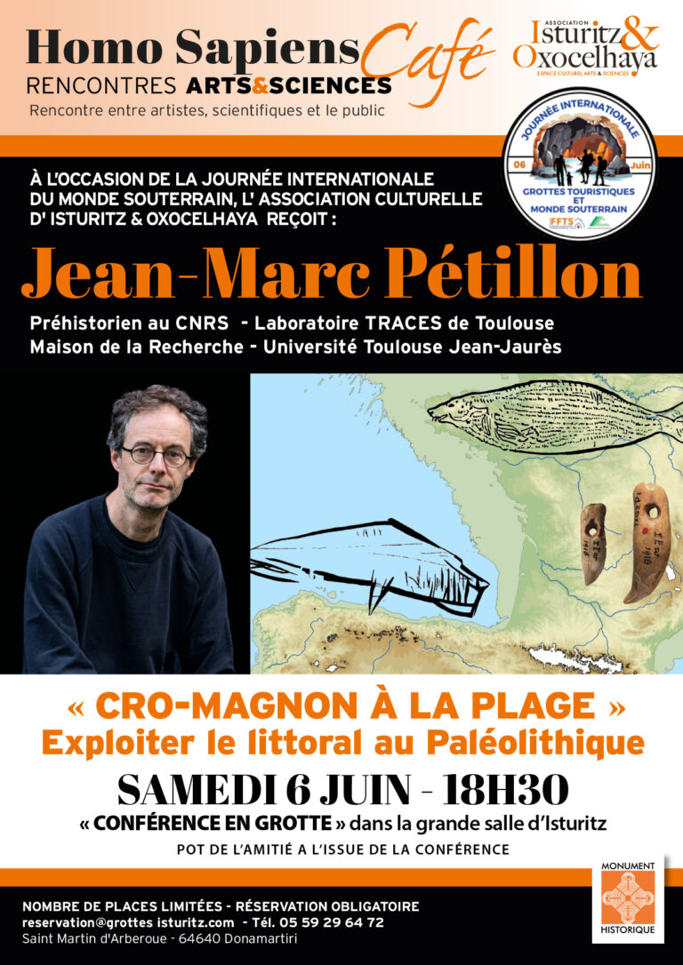 Cro-Magnon à la plage - Hominides